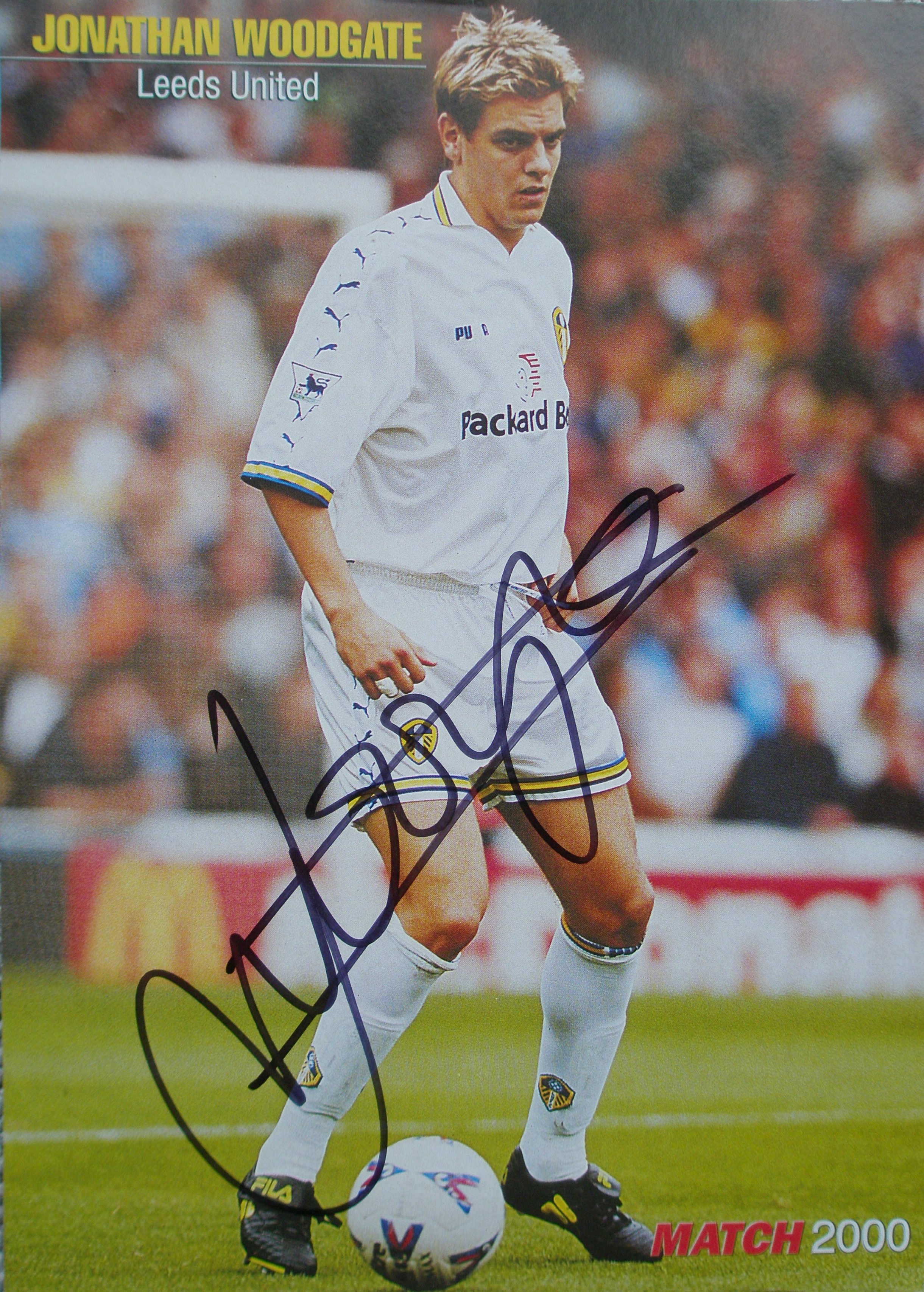 Woodgate Jonathan, Leeds United 5 - Madsens Gavebod